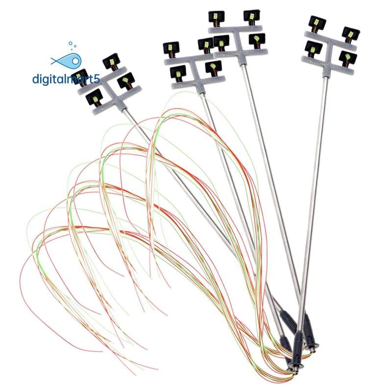 4 PCS HO Scale Model lighting tower,tower lights Model Lights Layout ...