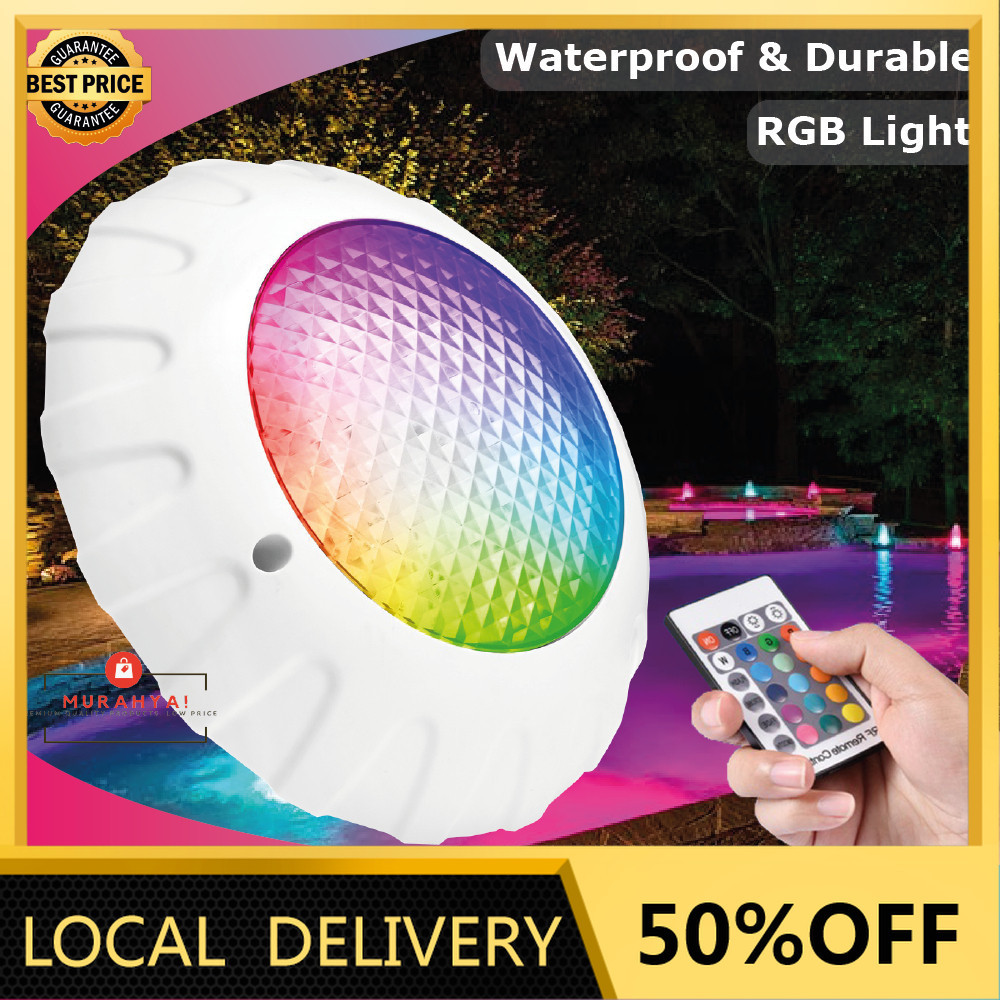 Swimming Pool Light LED RGB Color Changing DC12V IP68 Waterproof Pond ...