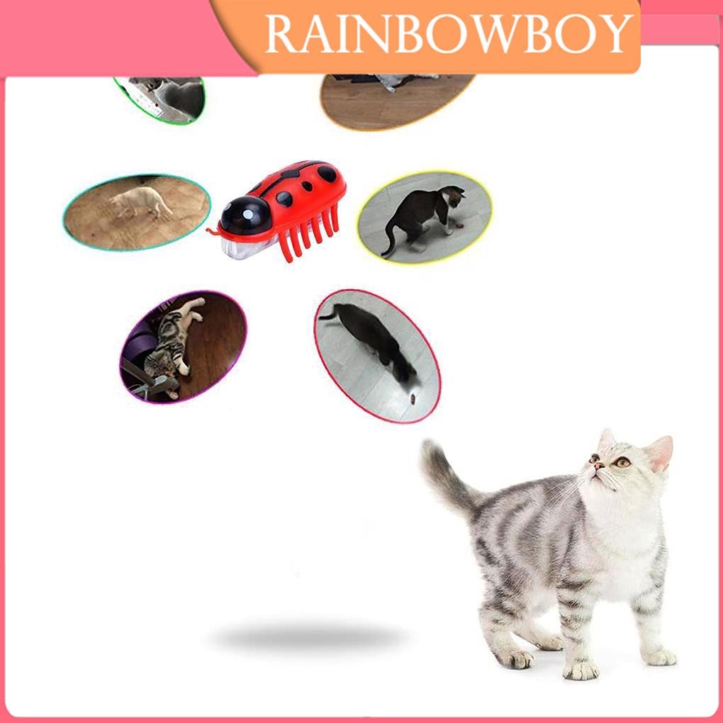 1/2/3/5 2 Pieces Mini Robot Beetle Electric Insect Cat Bug Escape ...