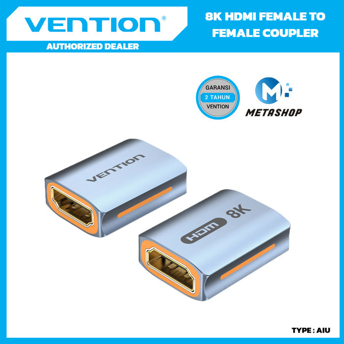Vention AIU HDMI Connector Female to Female Coupler Gender Barrel ...