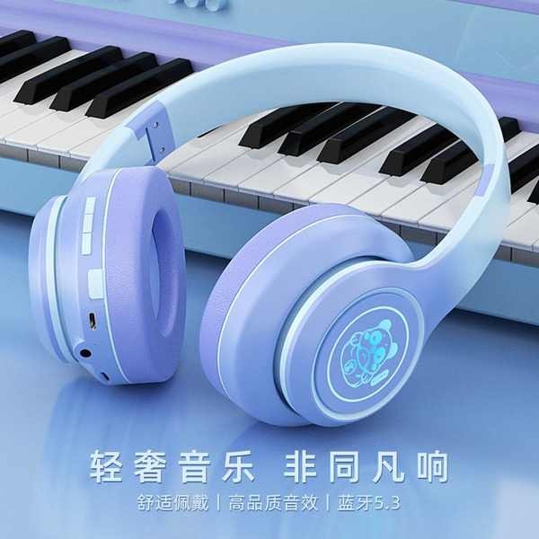 earphone bluetooth bluetooth earphone Alat dengar bluetooth over-ear ...
