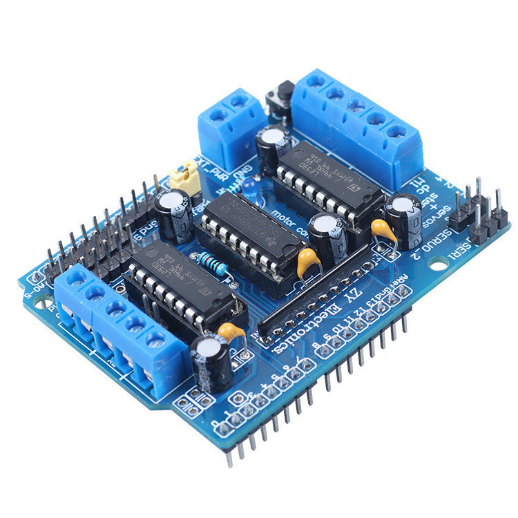 Multifunctional Motor Control Shield L293D Motor Expansion Board ...