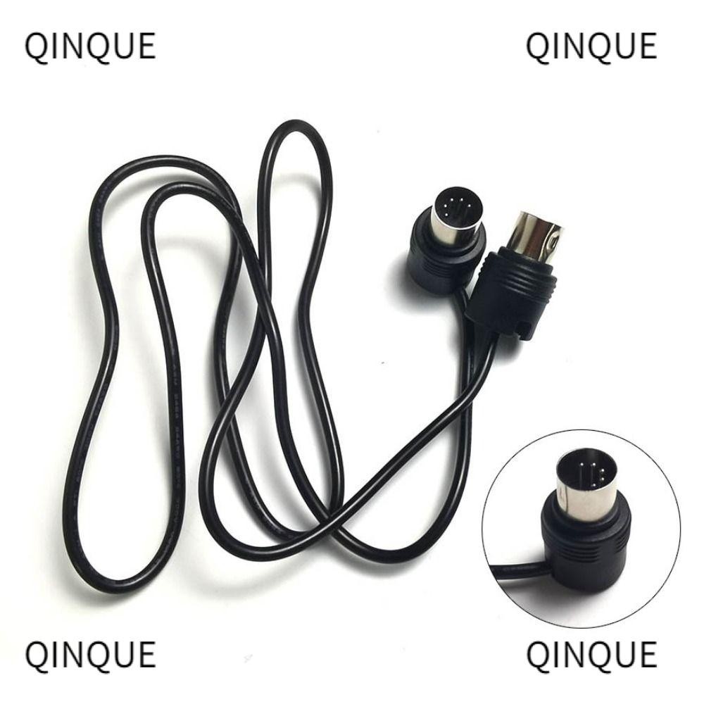 QQIN DIN Plug, 5-Pin keyboard effects device MIDI DIN Plug Cable, Dual ...