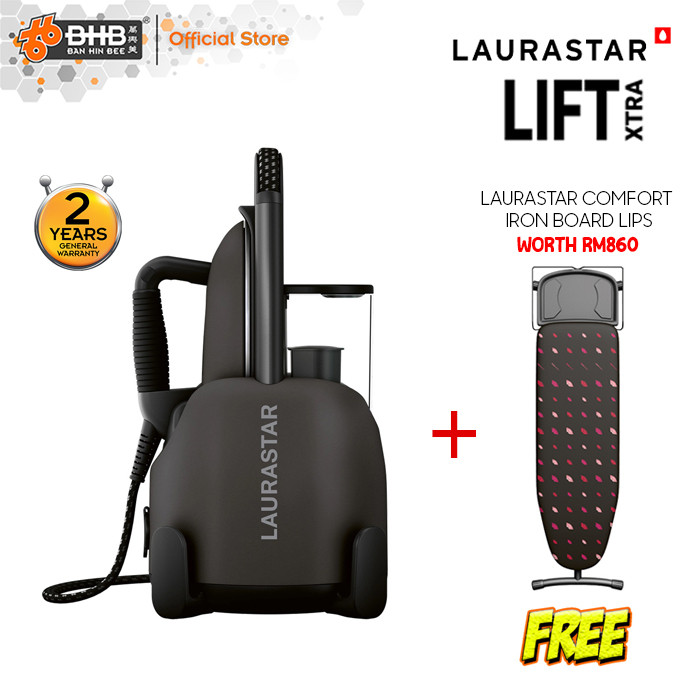 Laurastar LIFT XTRA 3 in 1 Steam Iron with Dry Microfine Steam + **FREE ...