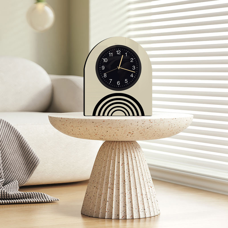 Ins Style Living Room Desktop Desk Clock New Style Home Desktop Clock ...