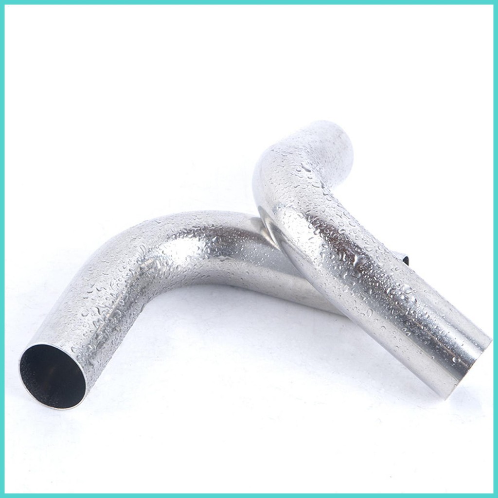 Stainless Steel Elbow Clamp Sanitary Pipe Fitting 90 Degree Bend Tube ...