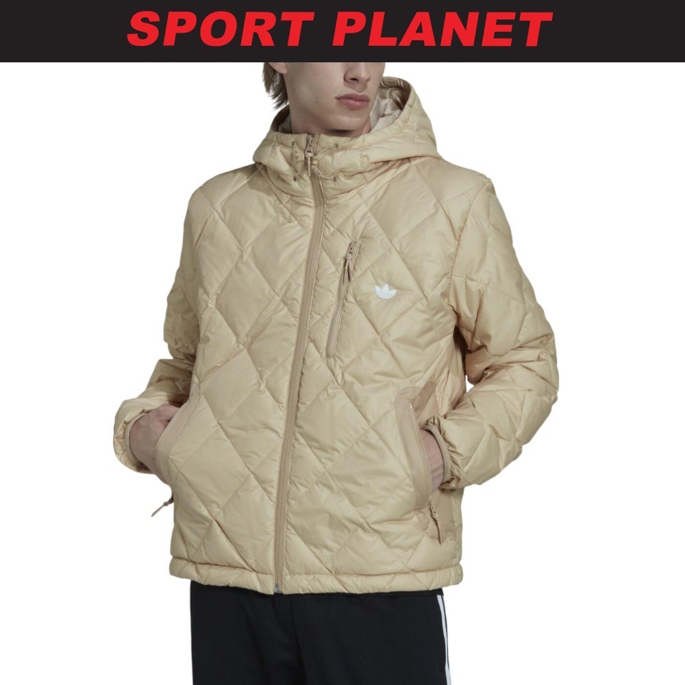 adidas Bunga Men Down Quilted Puffer Jacket Shirt Baju Lelaki (HL9207 ...