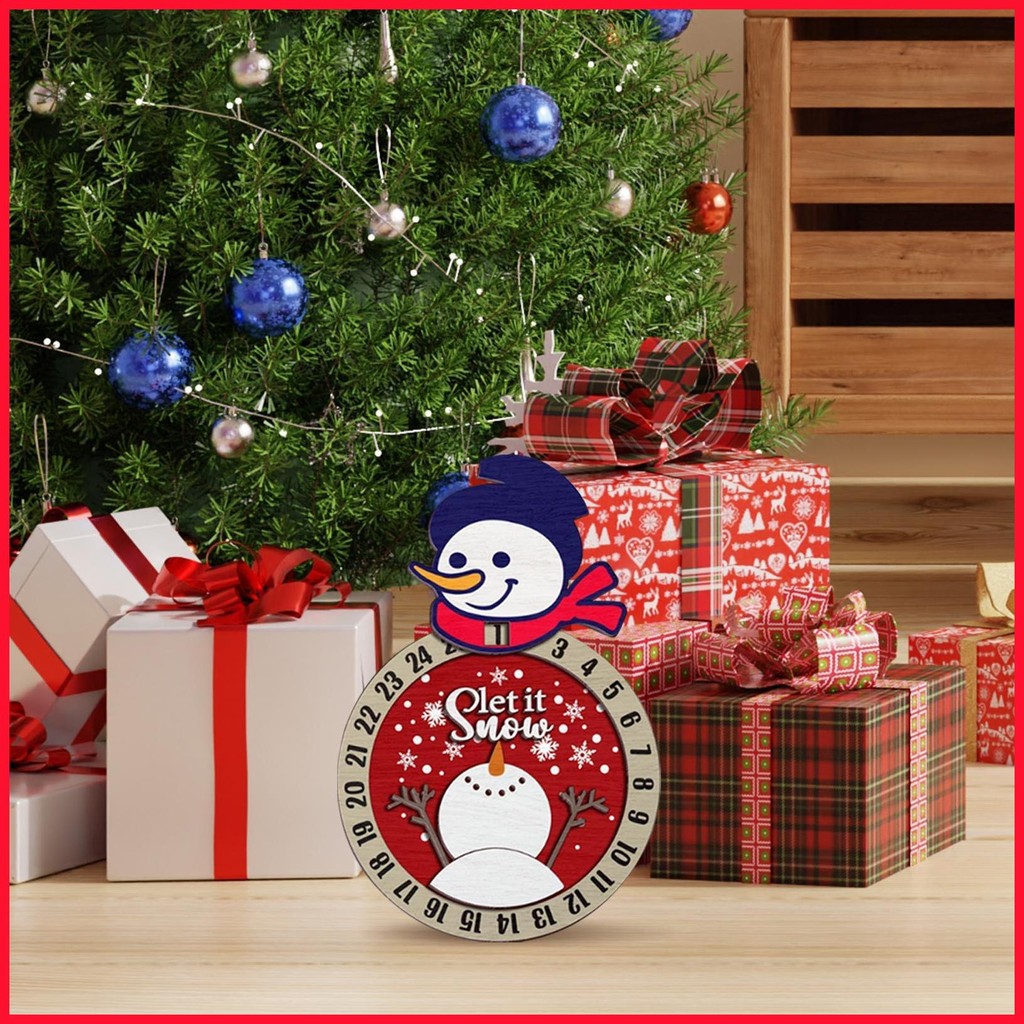 Snowman Countdown Christmas Countdown Advent Calendar Welcome Sign ...