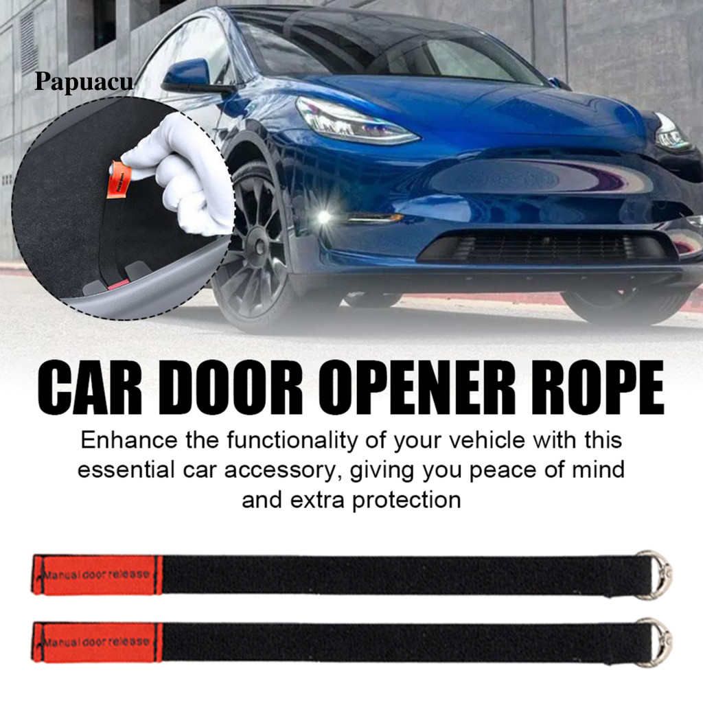 Pa Car Door Handle Safety Rope Car Door Handle Cord Tesla Model Y Car ...