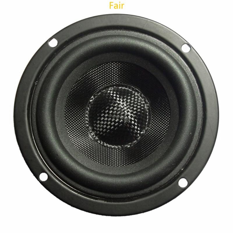 Fair 4 5inch 4OHM 30W Hifi Subwoofer Speakers Waterproof Low Frequency Response | Shopee Malaysia