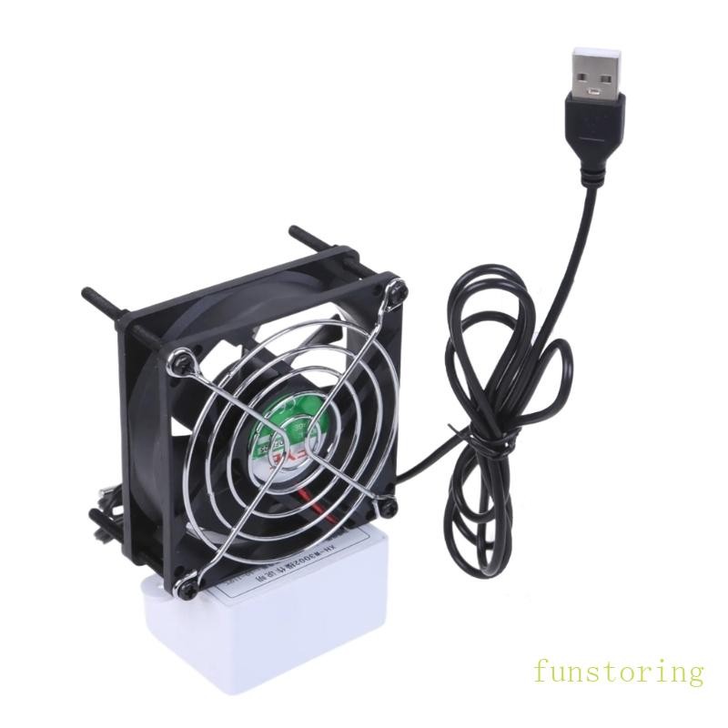 FUN Efficient Automatic PC Routers Fan Highly Speed USB Port Heat Sink ...