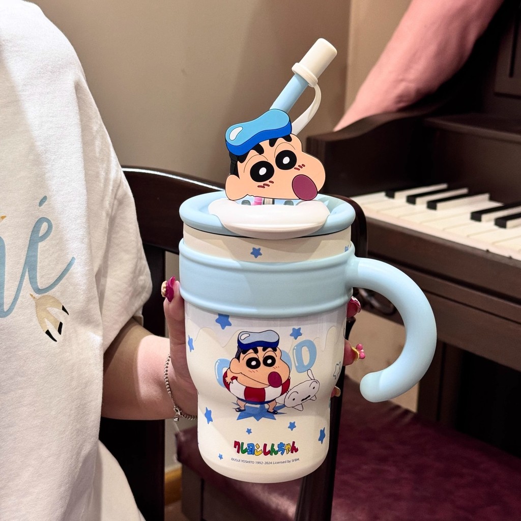 Crayon Shin-Chan Water Cup Ice Master Cup 1200ml Large Capacity Water ...