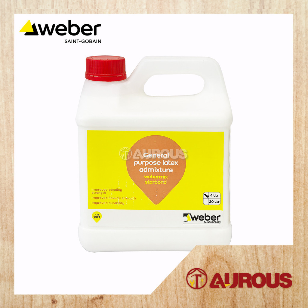 WEBER WEBERMIX STARBOND ADMIX SUSU FOR GENERAL PURPOSE LATEX ADMIXTURE ...