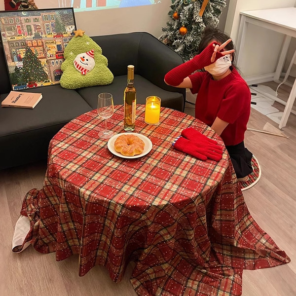 table cloth square table cloth chinese new year table cloth plastic ...