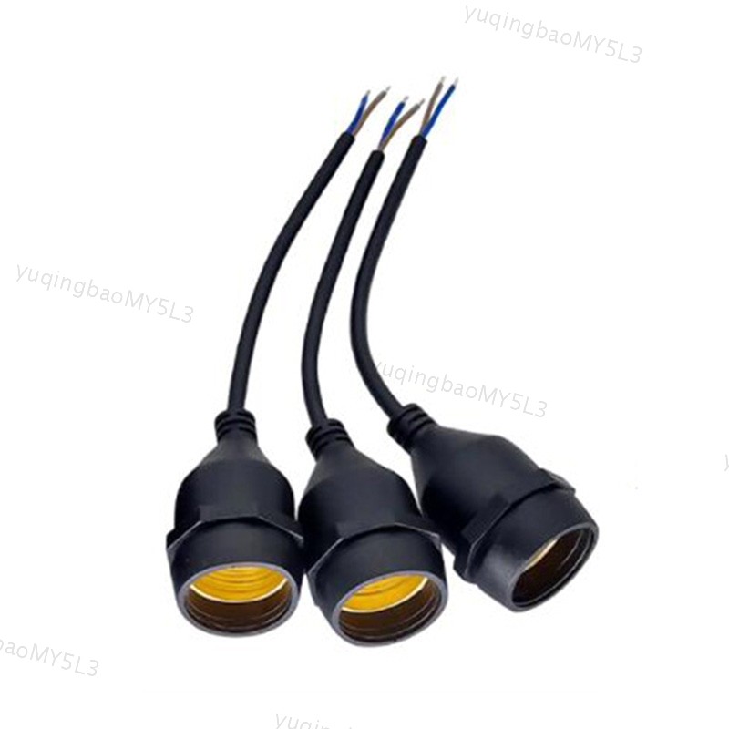 20cm IP67 Waterproof LED light Wire with Lamp base black Holder Outdoor ...
