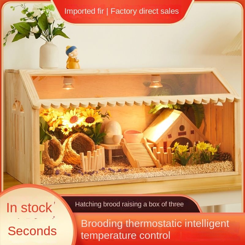 Spot goods Glass feeding box crawler feeding box Rutin chicken breeding ...