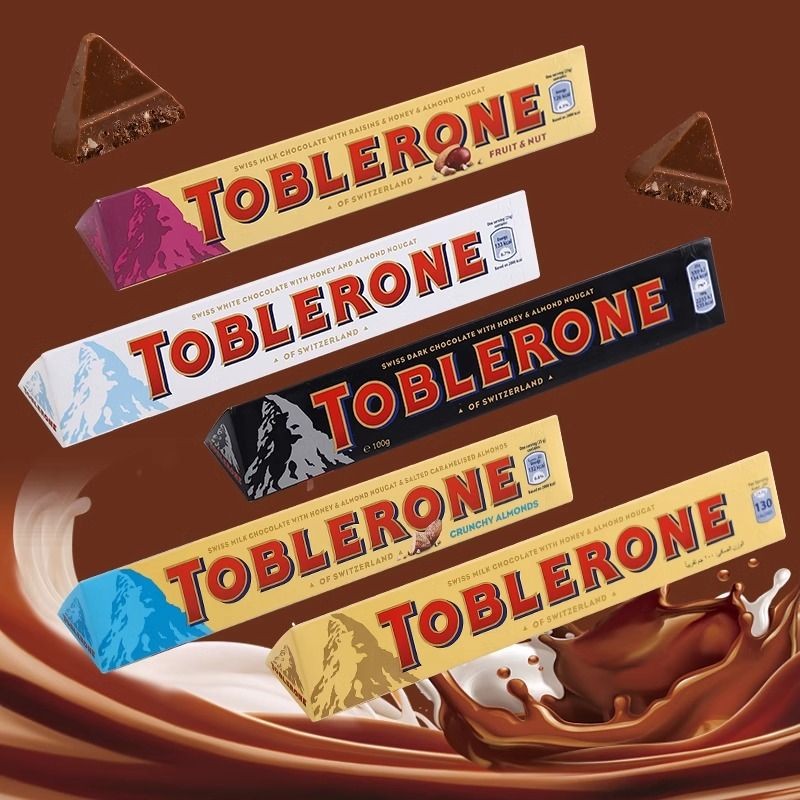 Switzerland Toblerone Triangle Chocolate Imported Influencer Milk Dark ...
