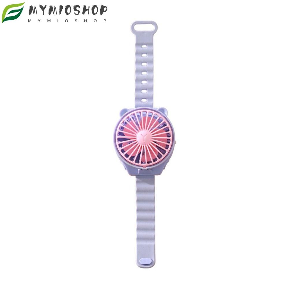 MIOSHOP Kids Watch Fan, Low Noise Lightweight Summer Bracelet Fan ...