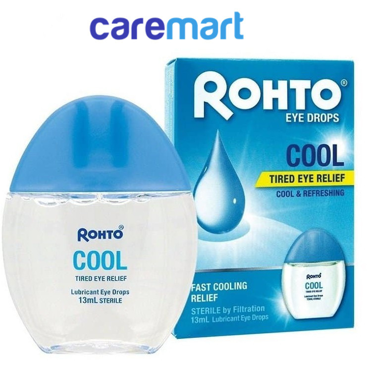 ROHTO EYE DROPS COOL TIRED EYES RELIEF (COOL & REFRESHING) 13ML (EXP ...