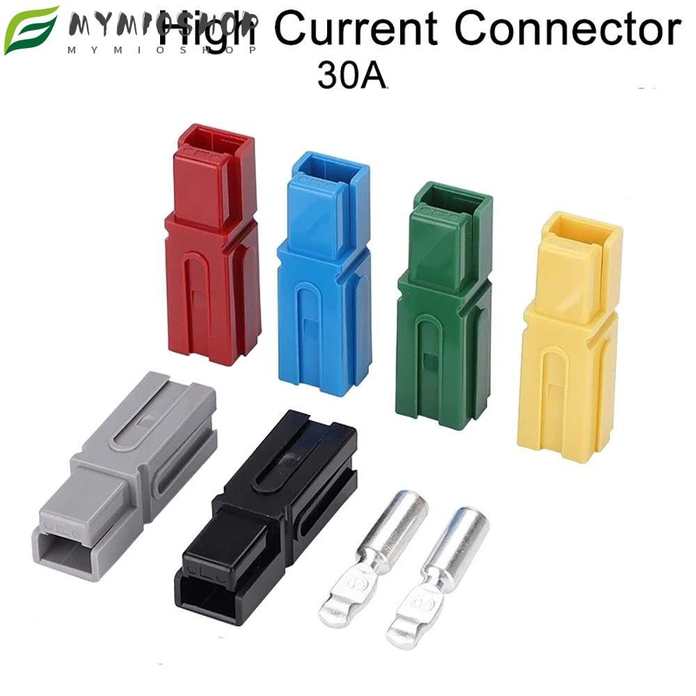 MIOSHOP Combinable Plug, Power Connector Terminals Anderson Type Single ...