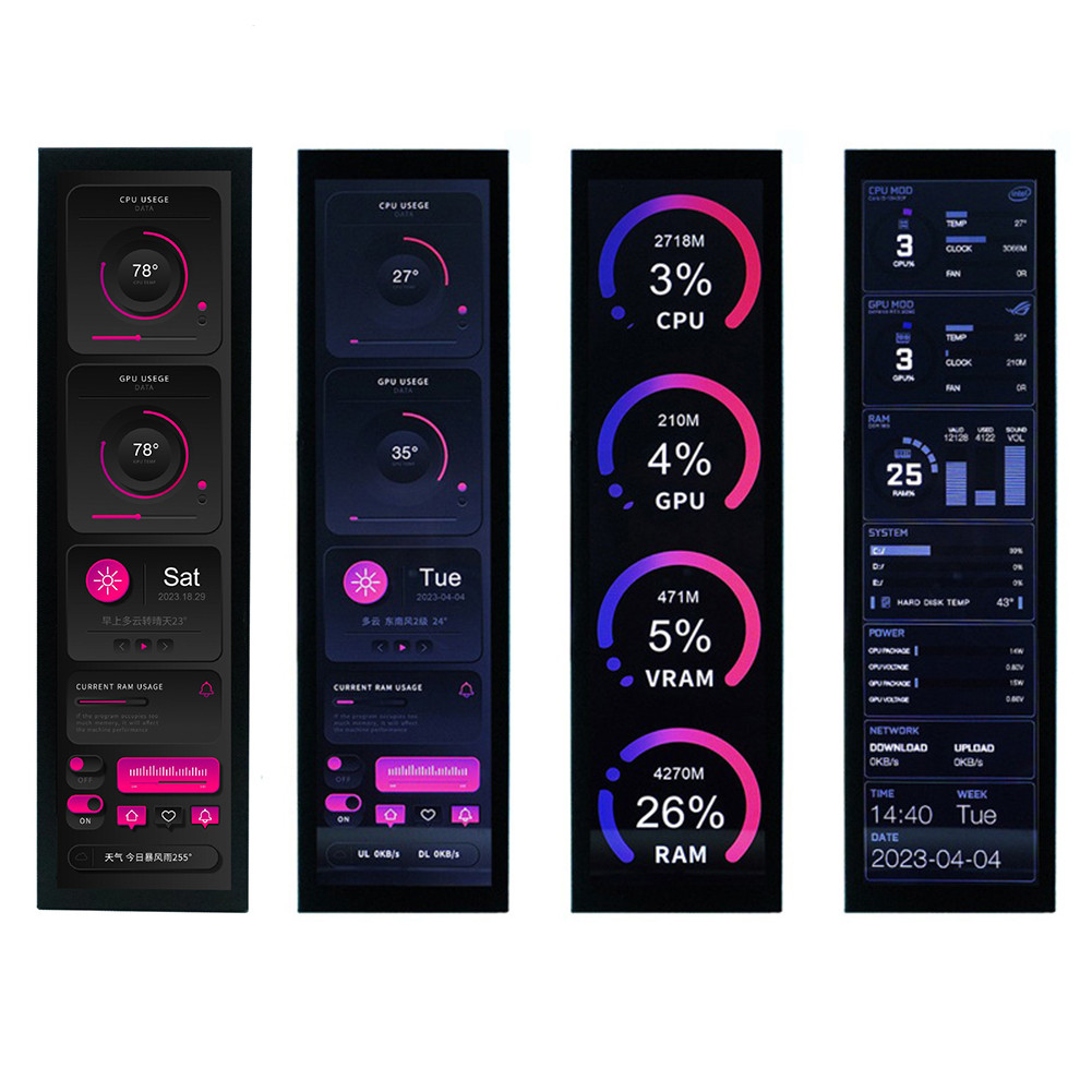 8.8 Inch IPS Type-C Secondary Screen Secondary Display AIDA6 Free 8.8in ...
