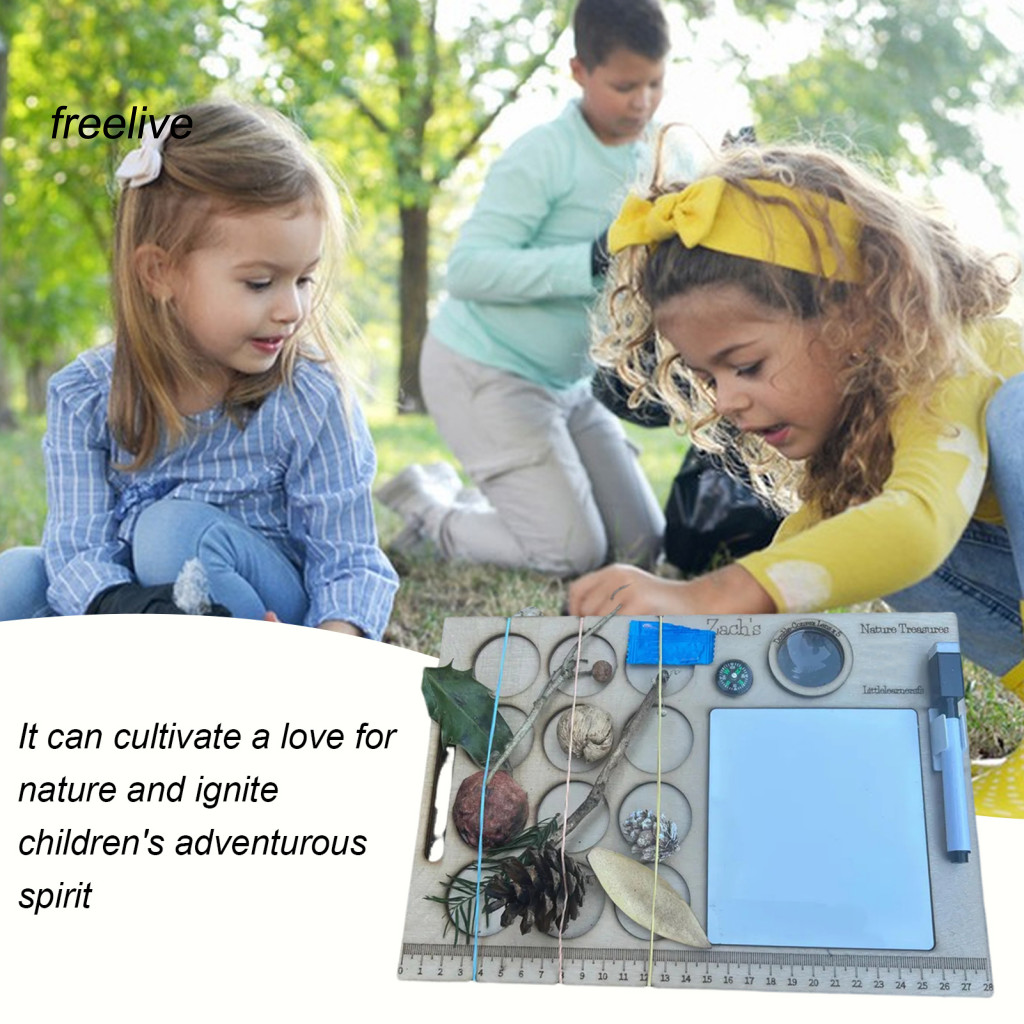 freelive| Students Scavenger Board Outdoor Nature Exploration Kit for ...