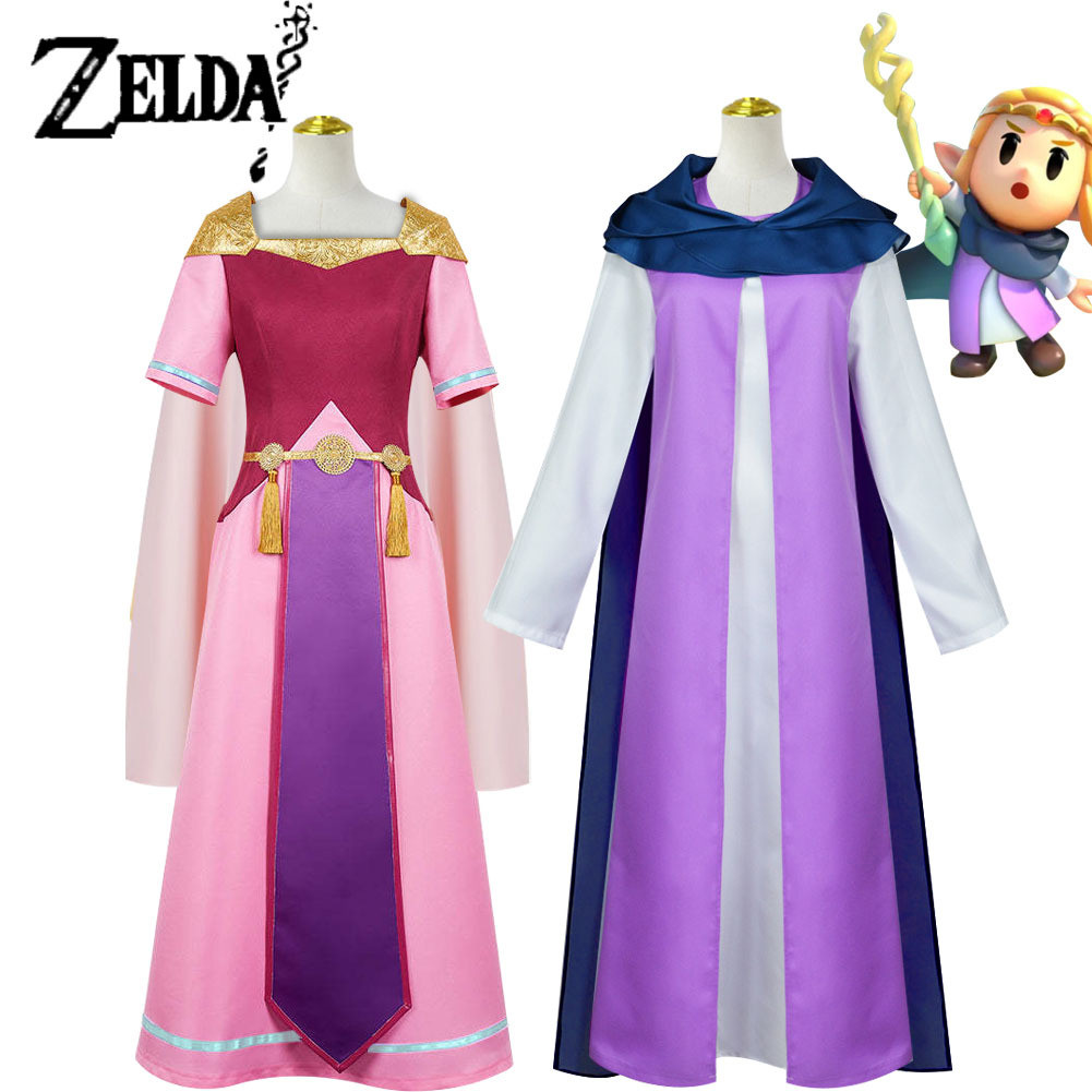 The Legend of Zelda Reproduction of Wisdom cos dress Link Princess ...