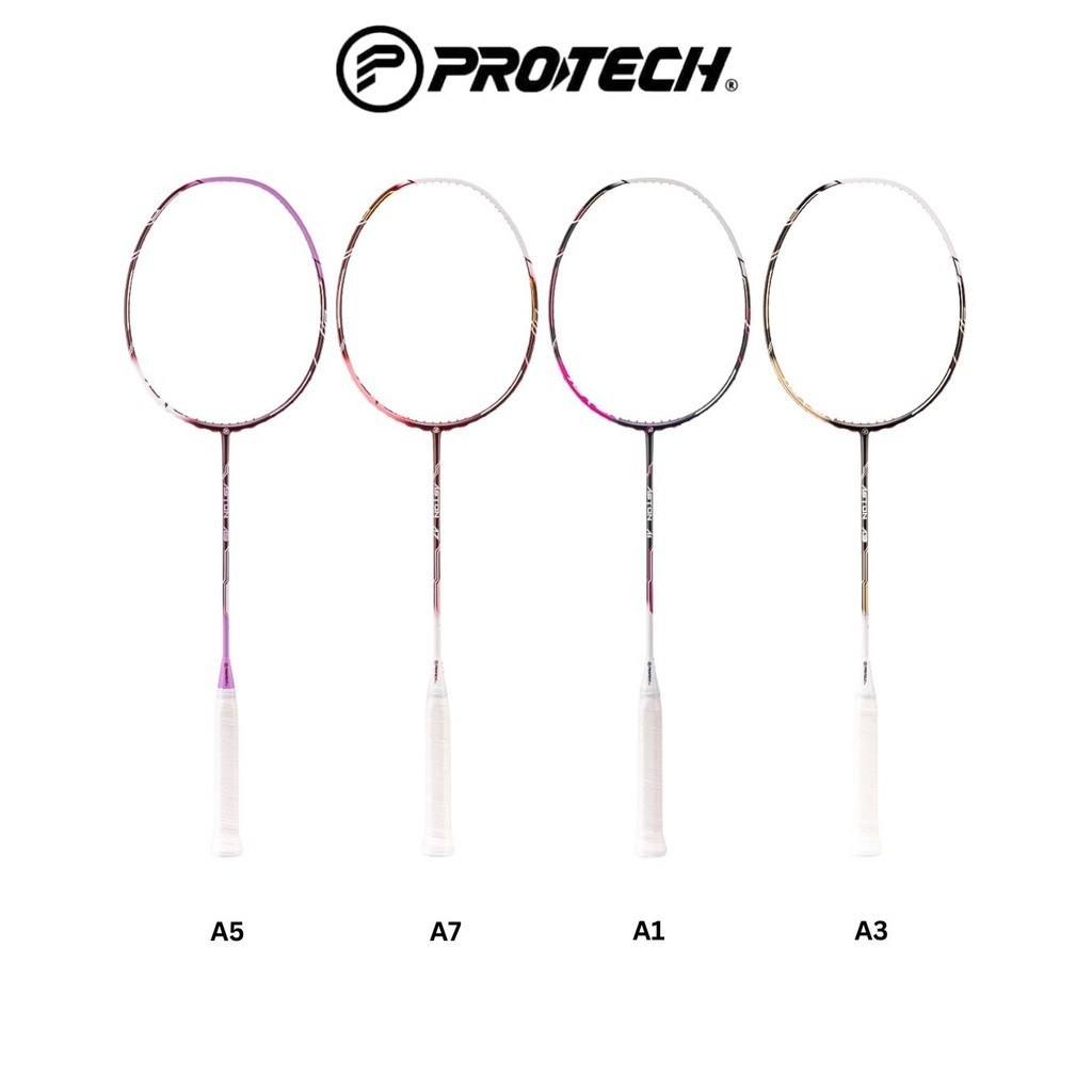 PROTECH RAC ASTON Badminton Racket (4U) (MAX 32LBS) ( FREE STRING ...