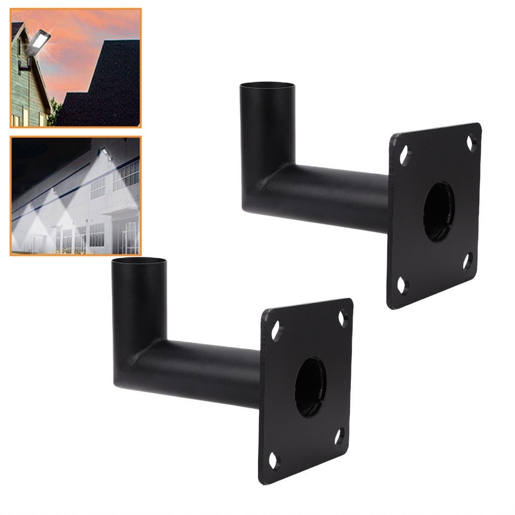 90 Degree Wall Mount Bracket L Shaped Weatherproof for Outdoor Flood ...