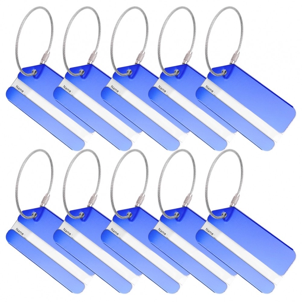 Aluminum Tags Brightly Colored Tags Easy To Install Includes Steel ...