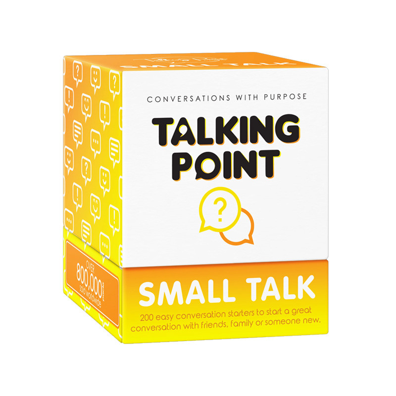 Cardd Game Talking Point 200 Ice Breaker Conversation Cards ...