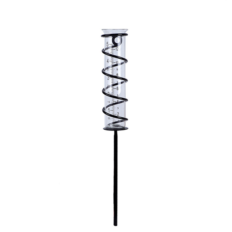BCF Rain gauge, glass rain gauge with 17 clear scales, removable rain ...
