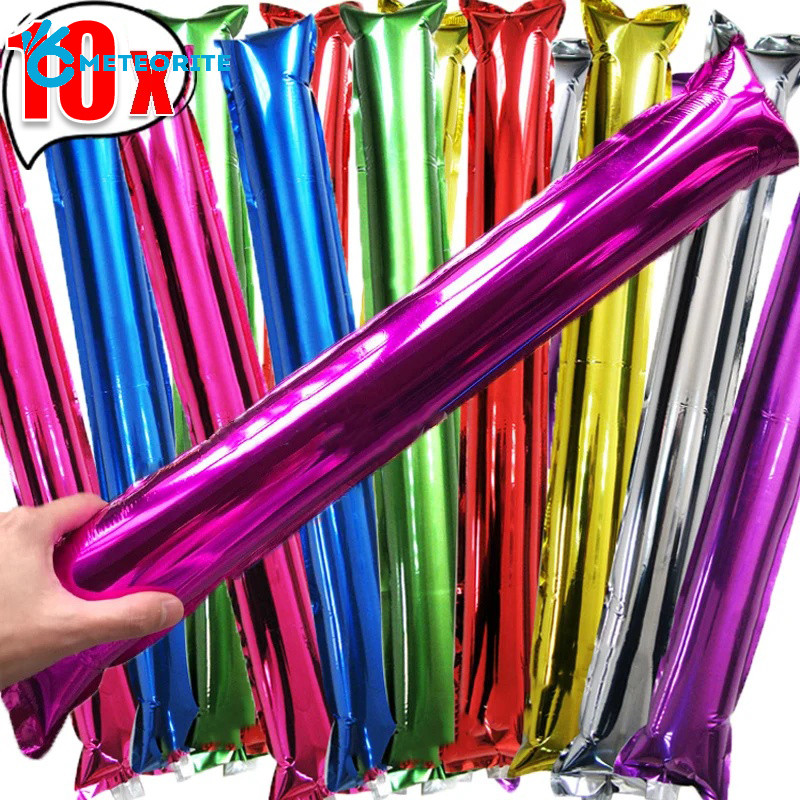60cm Long Handheld Inflatable Balloon - Aluminum Film Sticks Clapping ...