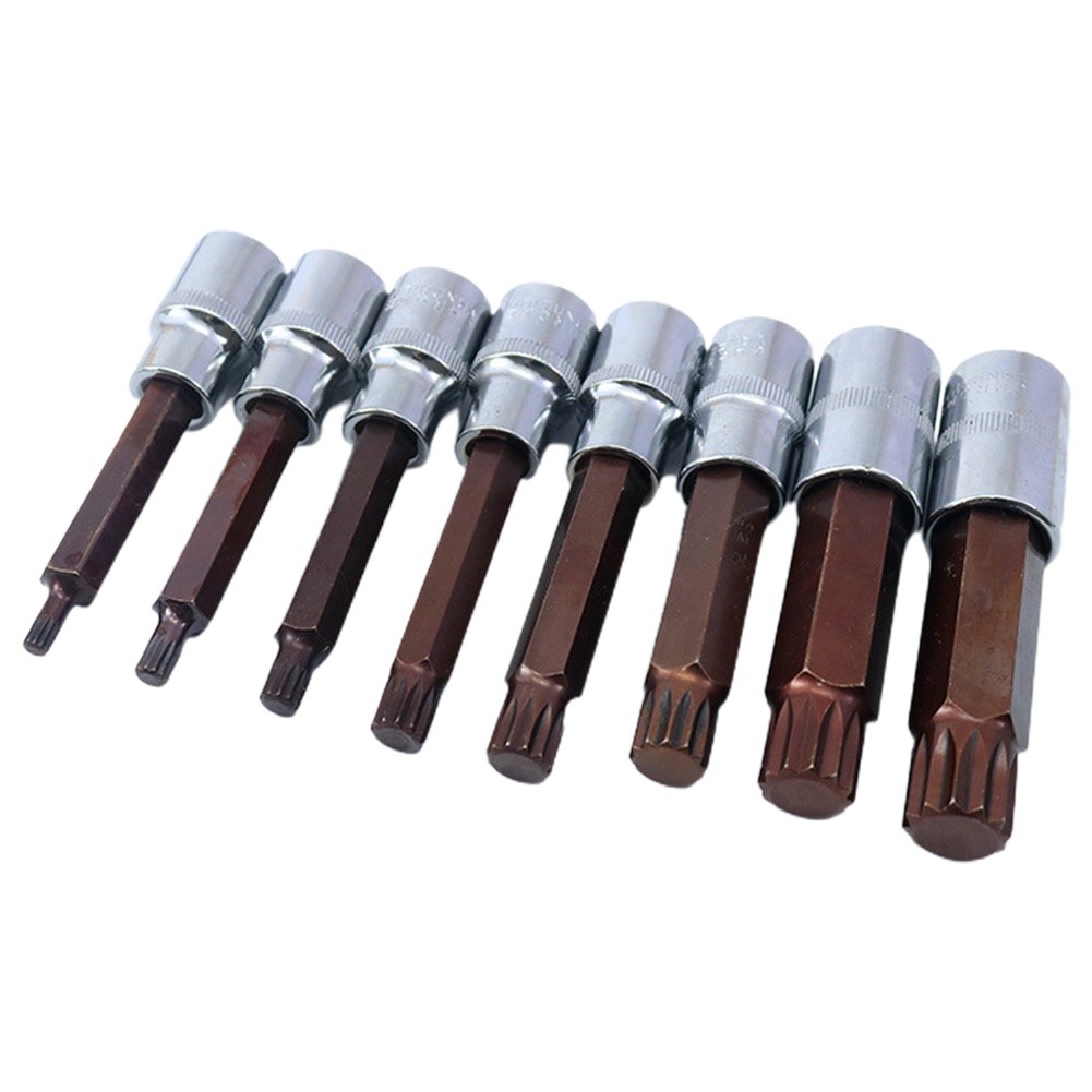 [DRHT]100mm M5-M18 12.7mm Drive Wrench Socket Adapter 12 Point ...
