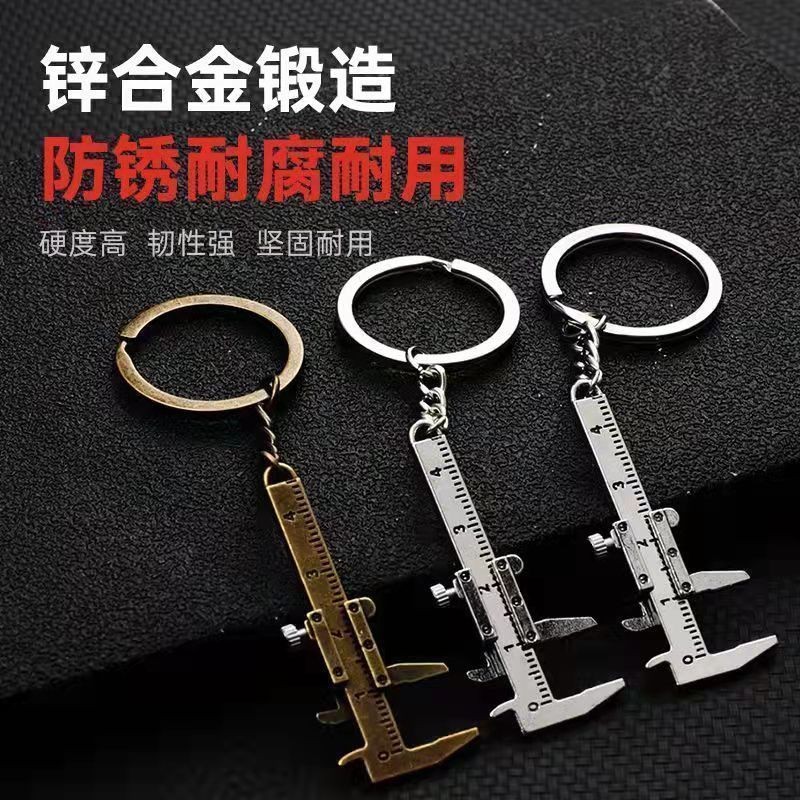 Portable Vernier Caliper Mini Pocket Caliper Pendant Measurement ...