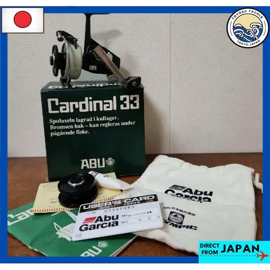 Abu Garcia Cardinal 33 with box Olympic made in Sweden released in 1992 reprint edition ...