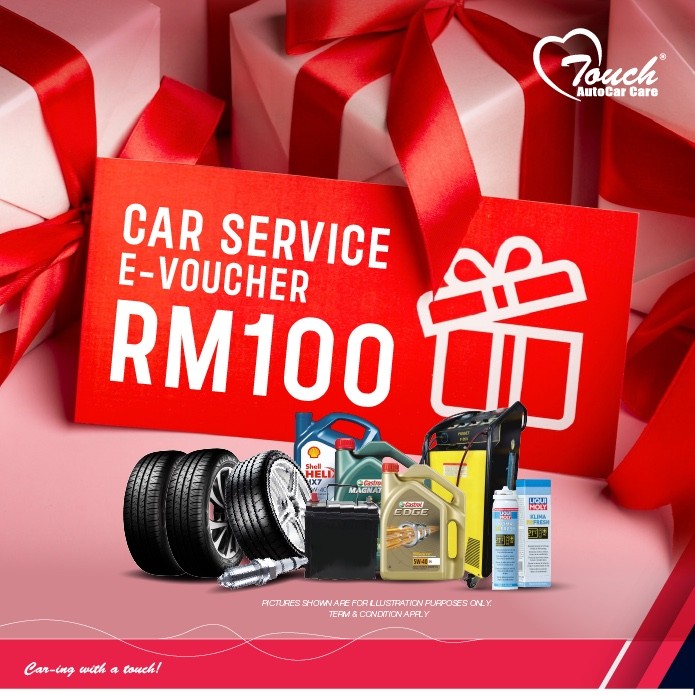 Car Service E-Voucher RM100 ( Redeem at Touch AutoCar Care) | Shopee ...