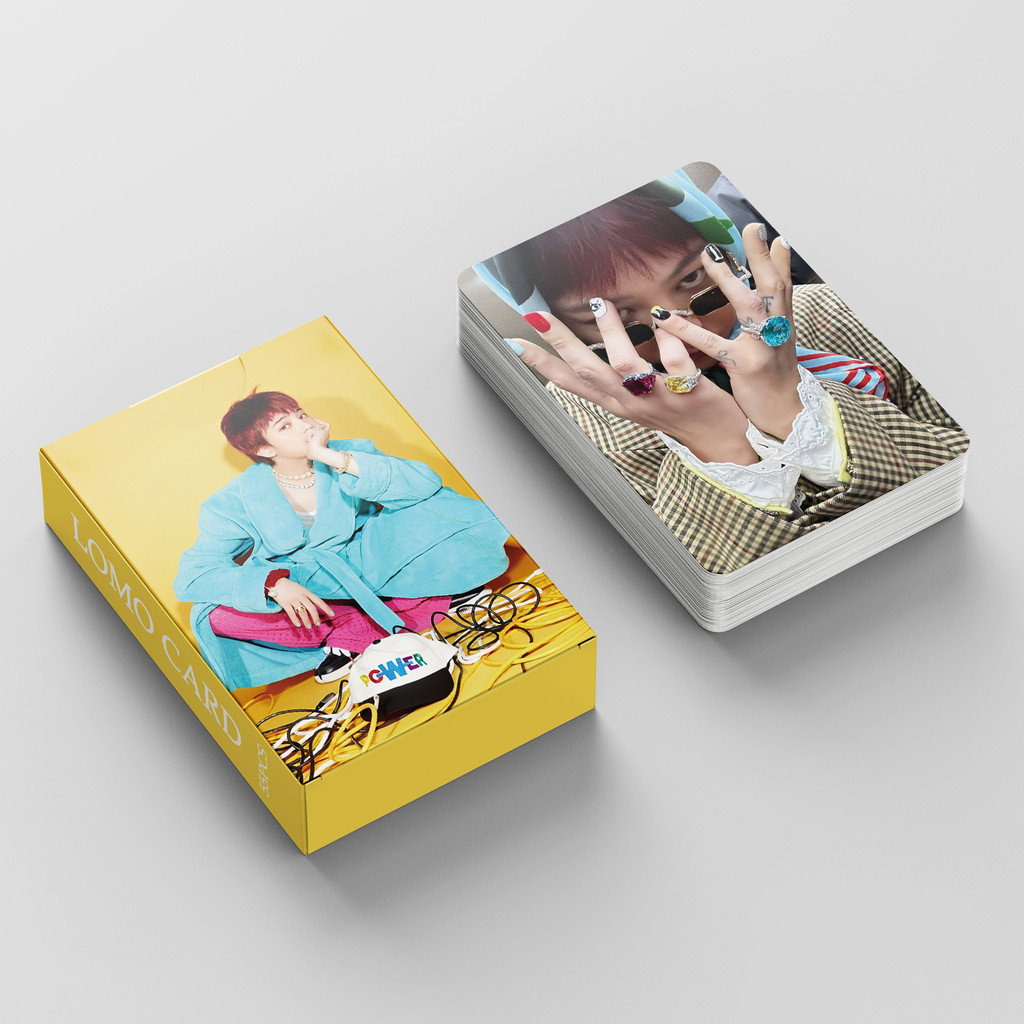 55pcs G-DRAGON POWER Lomo Cards GD BIGBANG Photocards KWON JI YONG SOLO ...