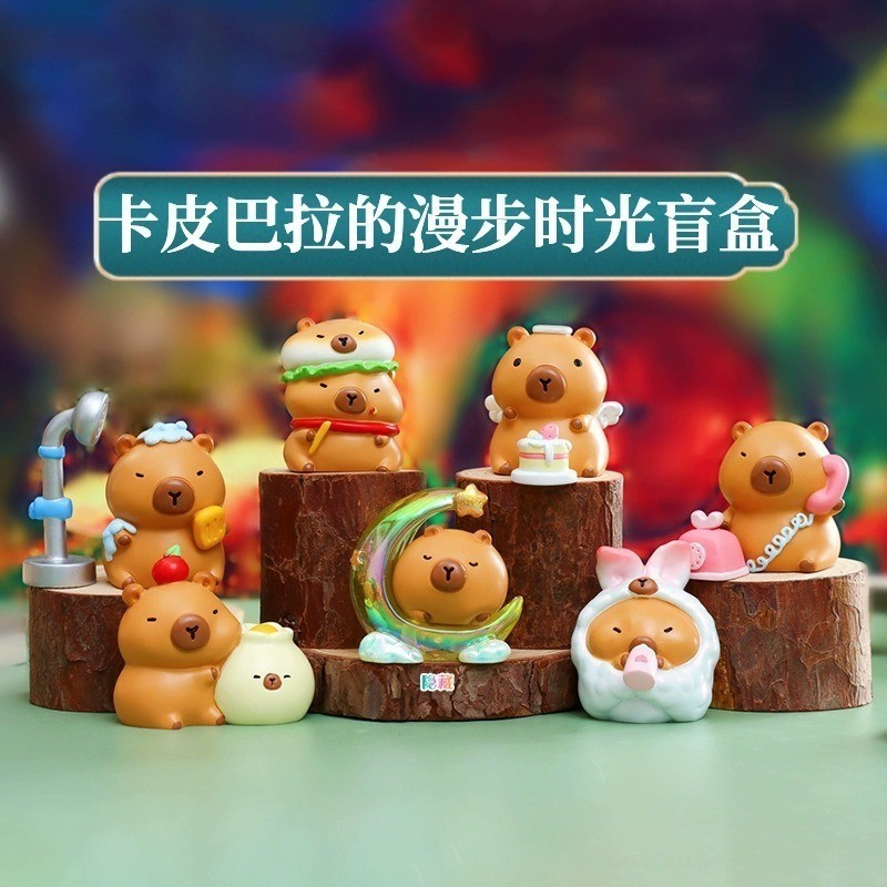 [Blind box] capybara 1 random model capybara model collection - h2t ...