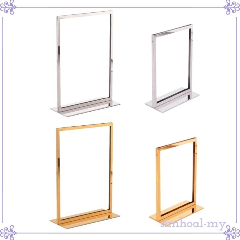 [SimhoabeMY] Poster Stand Display Stand Card Holder Sign Rack Displayed ...