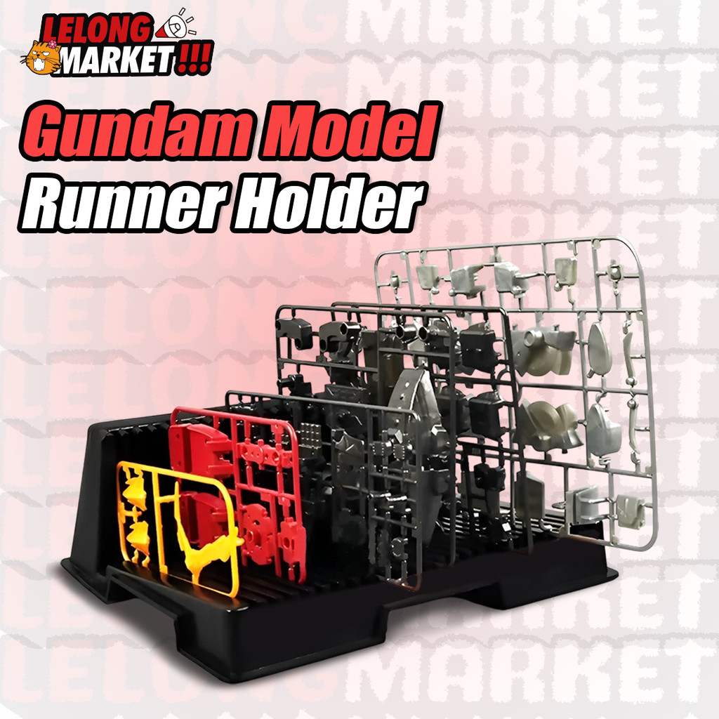 Gundam Tool Runners Stand Shelf/ Rack Base Organize Plamo Model Kit ...