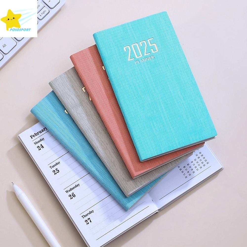 POLOSPORT 2025 A6 Pocket Planner, English 12 Months Mini Pocket ...