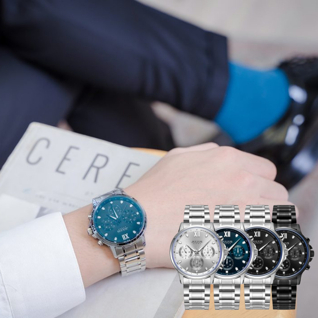 Julius Homme JAH-113 Korea Men’s Fashion Watch | Shopee Malaysia