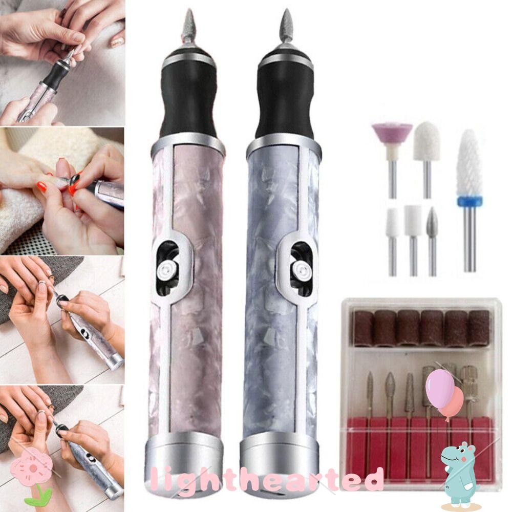 LIGHTHEARTED Nail Grinder, Fully Automatic 4 Speeds Toenail Sander ...