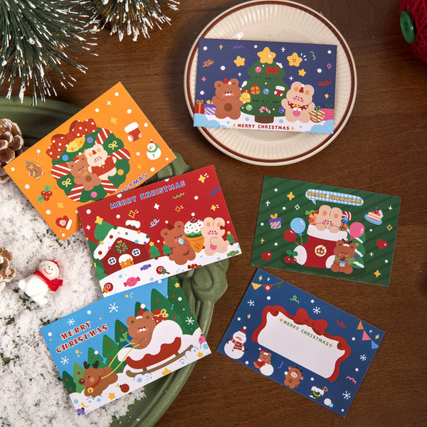 christmas card Kad Krismas boleh menjadi kad gores Krismas kartun kad ...