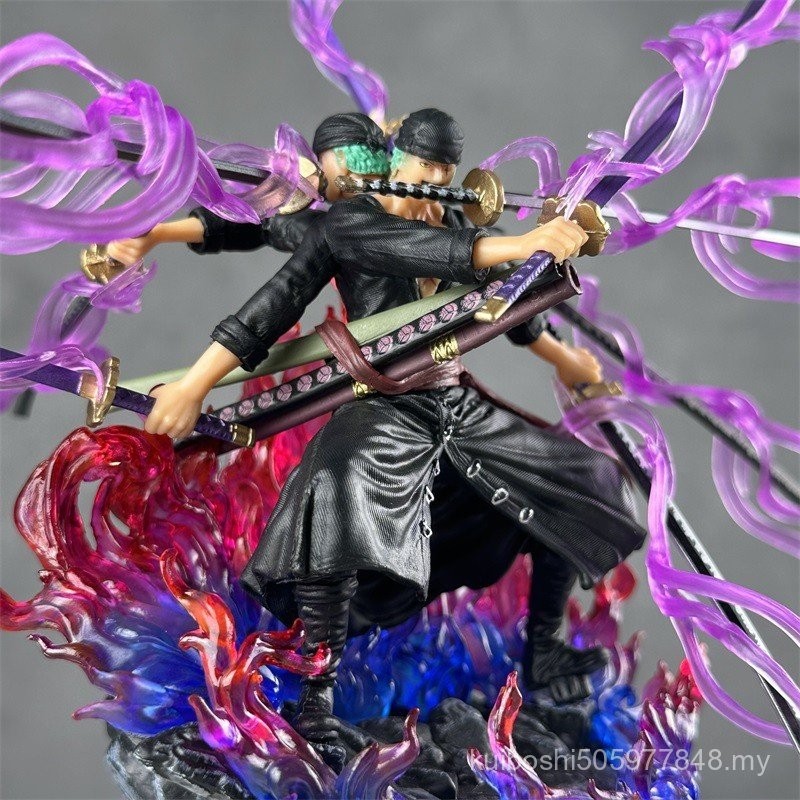 One Piece Sauron Onishima Small Asura Three-Headed Six-Armed Nine-Sword ...