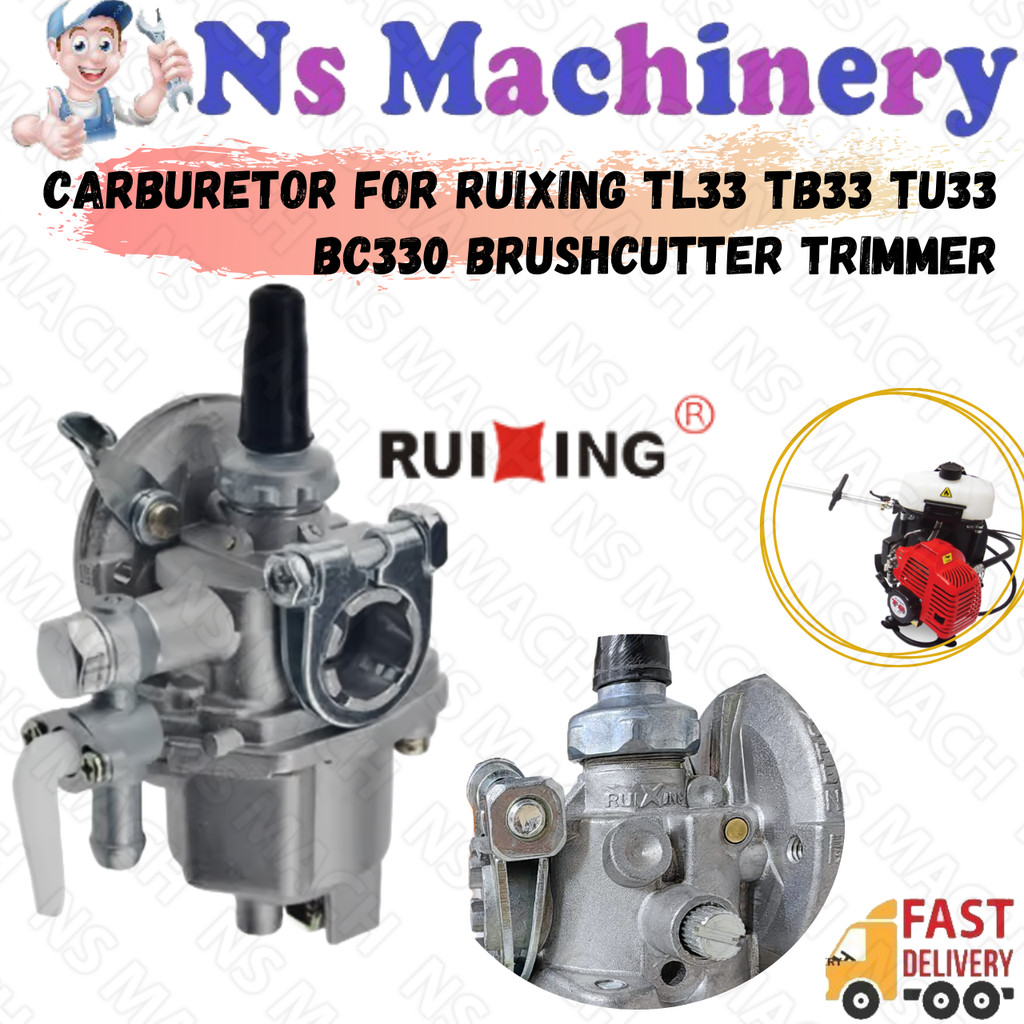 Original Ruixing Carburetor For Mesin Rumput Tl33 Tb33 Tu33 Bc330 Bg330 ...