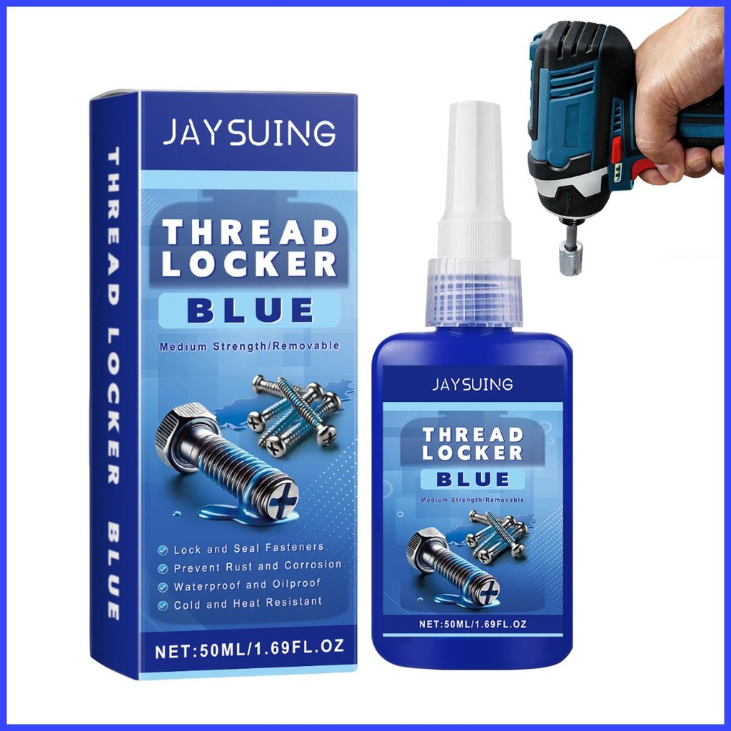 Blue Red Threadlocker Repair Screw Thread Locker High Strength Adhesive ...