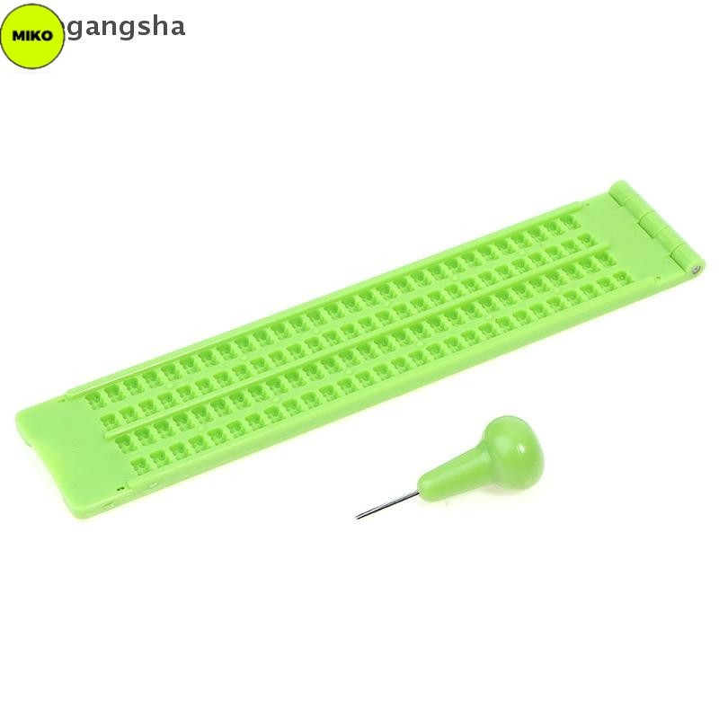 MS Plastic Braille Wrig Slate School Portable Practical With Stylus ...