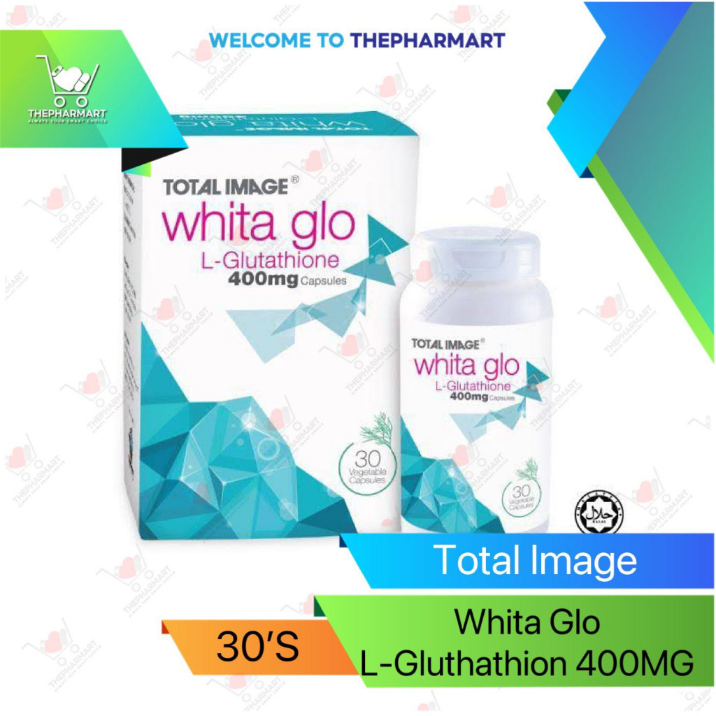 Total Image Whita Glo L-Glutathione 400mg 30'S (For both men and women ...